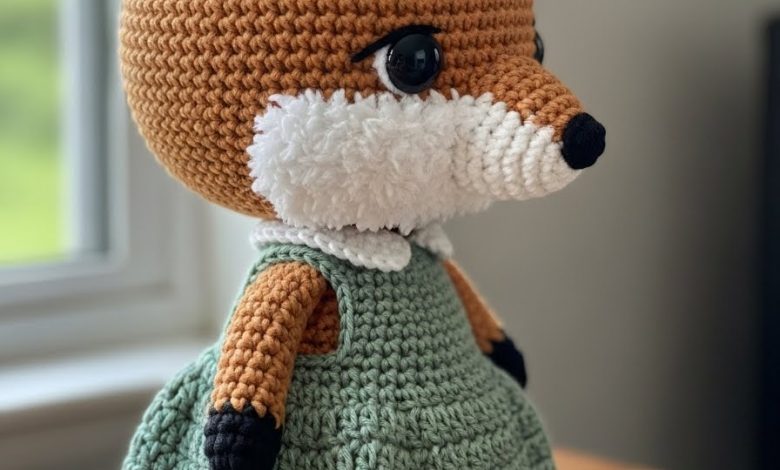 The Sweetest Chibi Fox Pattern: Crochet a Gentle Fox in a Dress