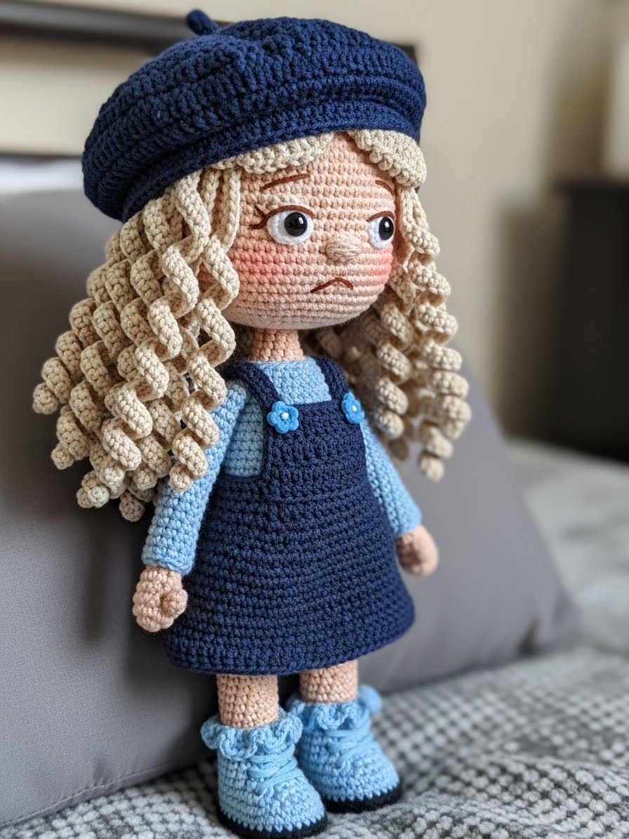 Amélie of the Blue Beret Pattern: Master Texture & Expression in ...
