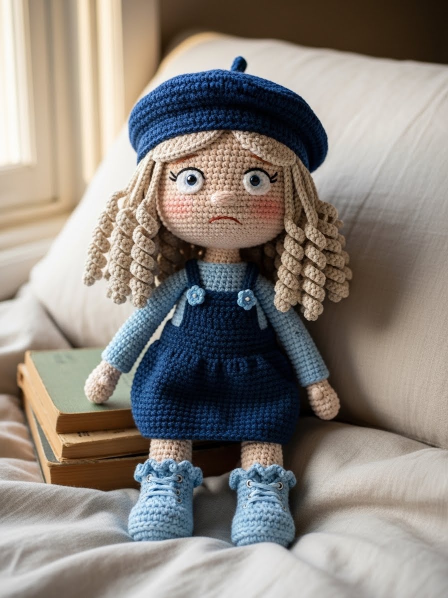 Amélie of the Blue Beret Pattern: Master Texture & Expression in ...
