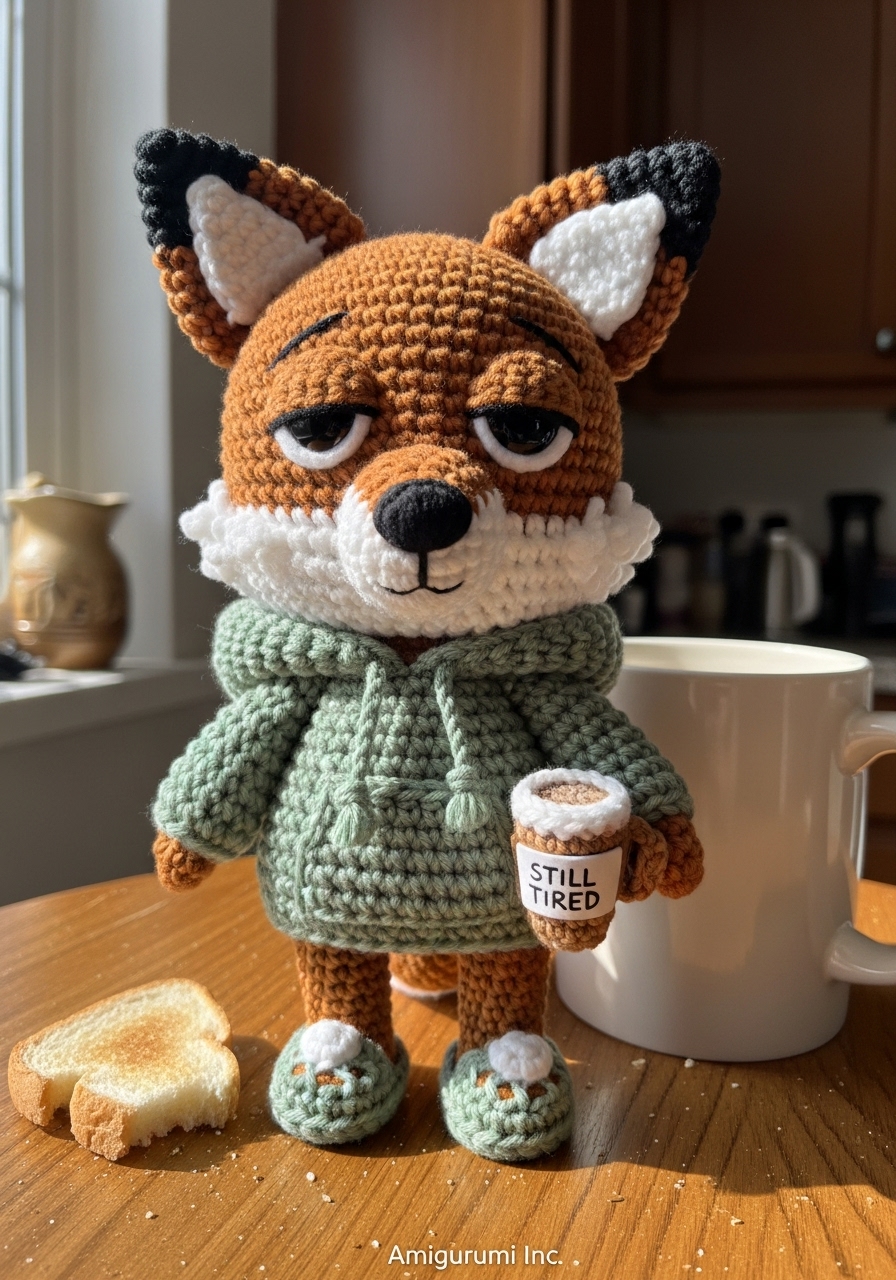 The “Still Tired” Chibi Fox Pattern: A Cozy Amigurumi Project