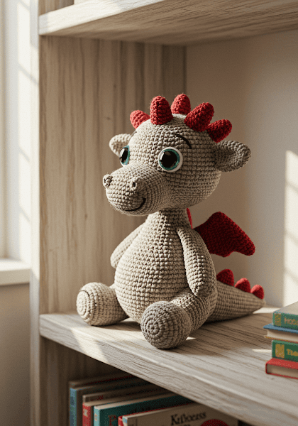 Dragon Amigurumi Pattern: Crochet Ferdinand, the Perfect Nursery ...