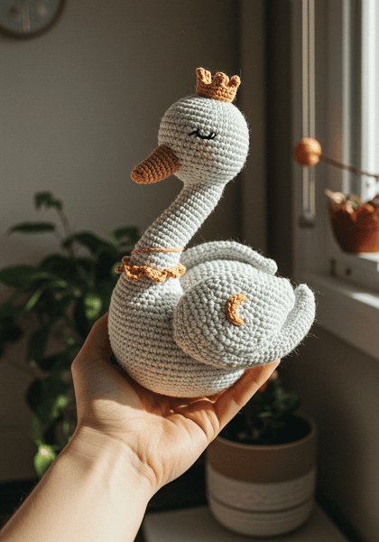 Swan Amigurumi Pattern: Crochet Your Own Elegant Guardian