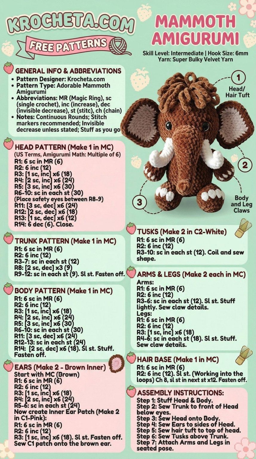 40+ Free Amigurumi Crochet Patterns for Adorable Animals & Toys ...